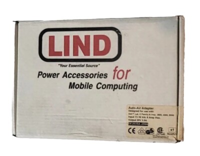 Lind Electronics Automobile Portable Air Adapter DE2035A-259A - NEW OLD ...