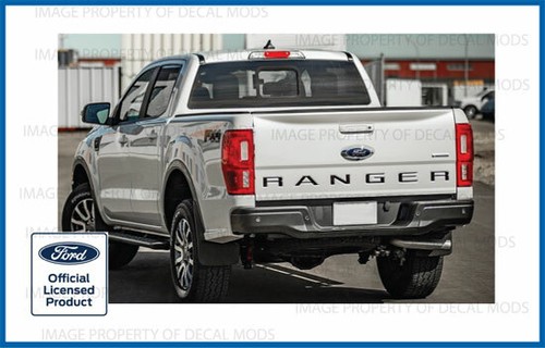 2019 Ford RANGER Tailgate Inserts Decals Letters Indent Stickers ...