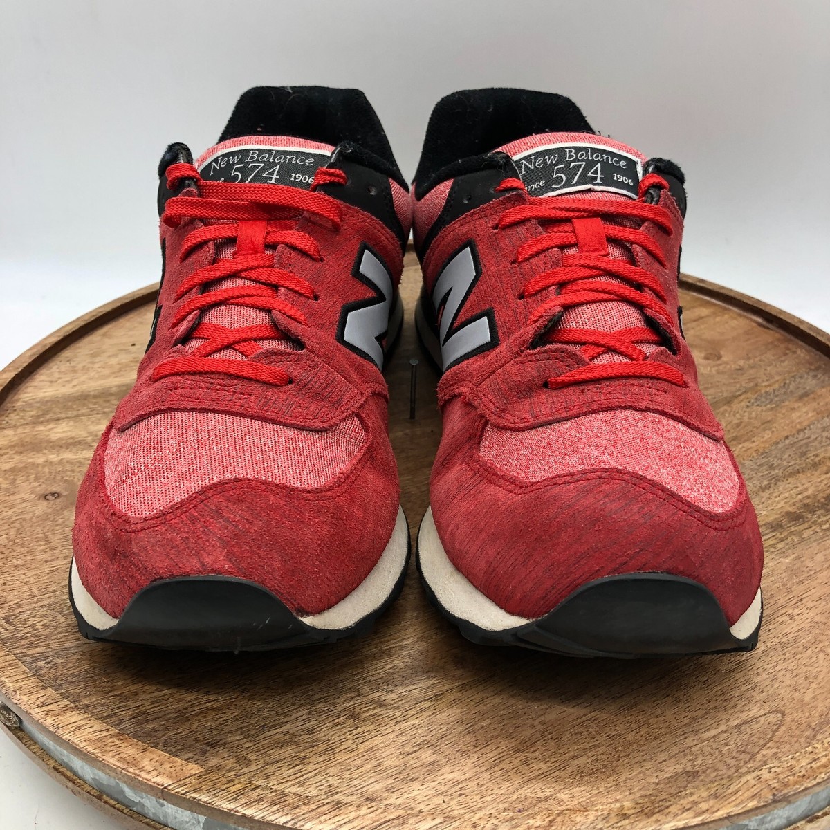 New Balance 574 Red Black