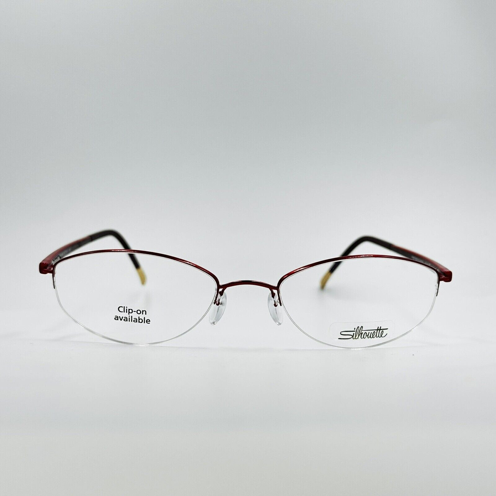 Silhouette Glasses Red Ladies Titanium half Rim Zenlight Nylon 4267 53/ ...