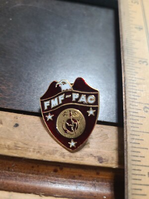 Vintage Marine Corps USMC FMF PAC Unit Pin 1 Pin broken see photo | eBay