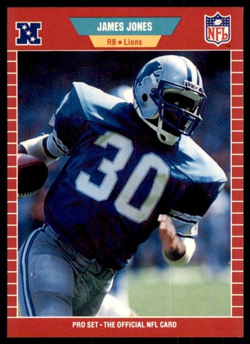 1989 Pro Set James Jones Football Cards #121 | eBay