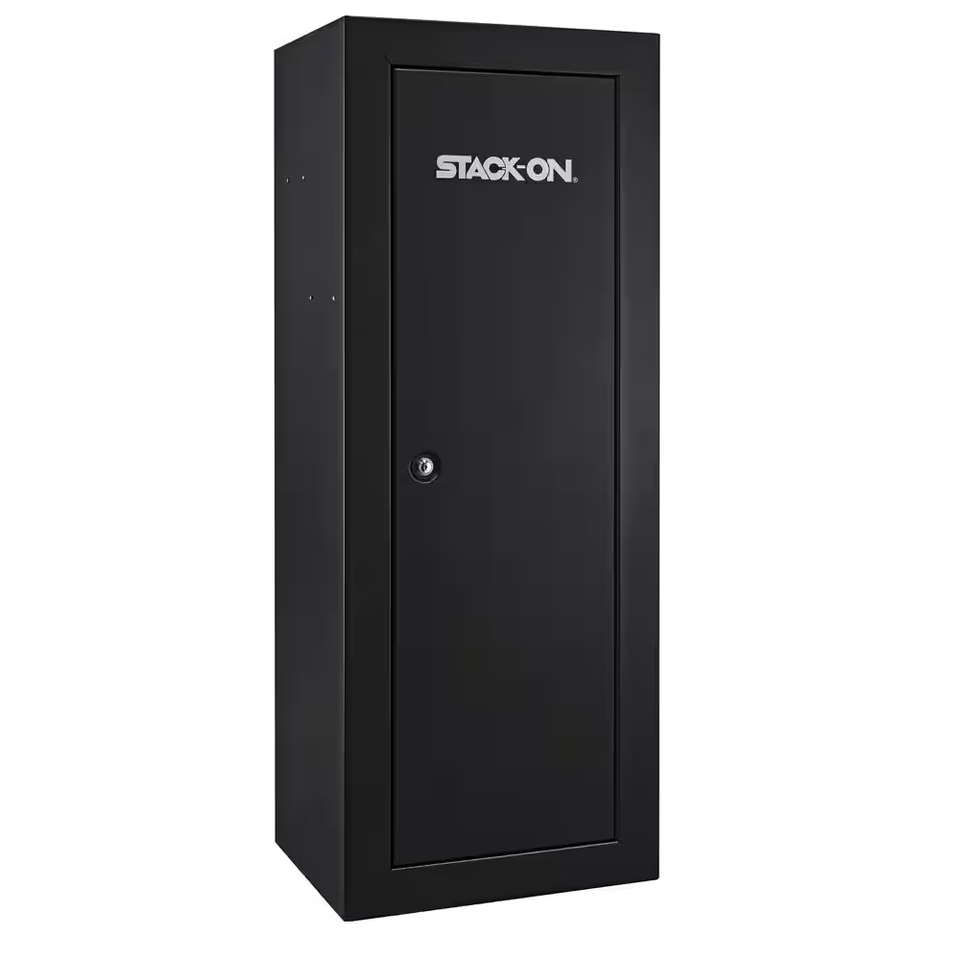 14-Gun 10 cu. ft Key Lock Security Cabinet Keyed Locks Storage Locker ...