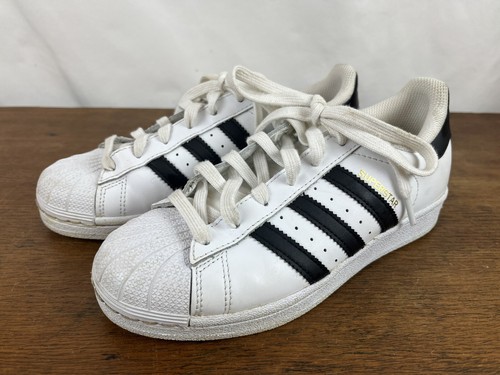 Adidas Superstar Foundation PGD 789006 White Sneakers Mens Size 4 | eBay