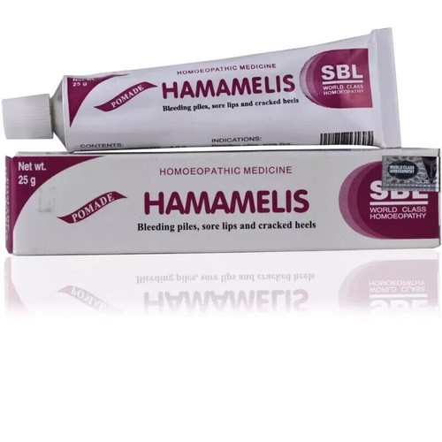 SBL Hamamelis Ointment For Hemorrhoid Piles Lip Soreness Cracked Heels ...