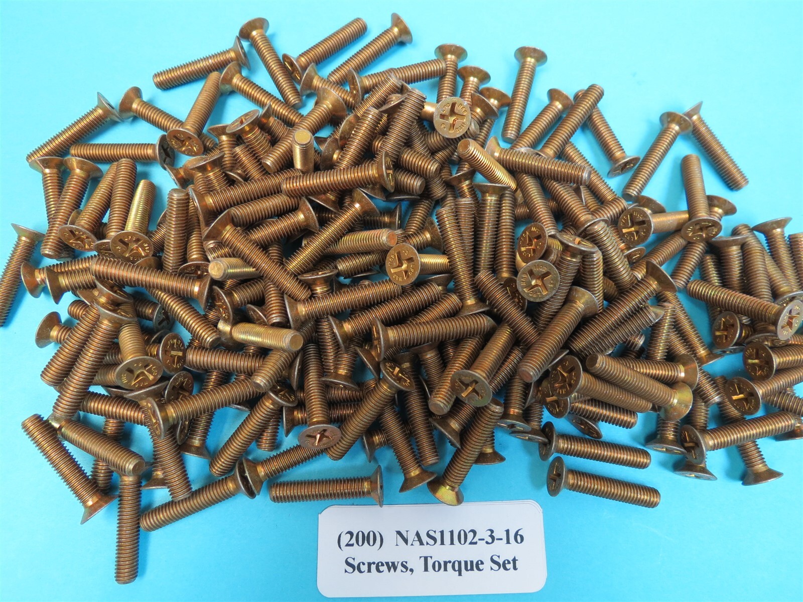 10-32 x 1.00” Torque Set Aerospace Aircraft Flush Screws NAS1102-3-16 ...
