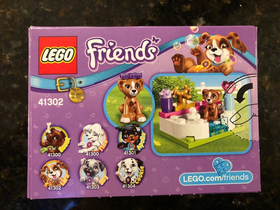 LEGO FRIENDS: Puppy Pampering (41302) Building Kit 45pcs Retired Set ...