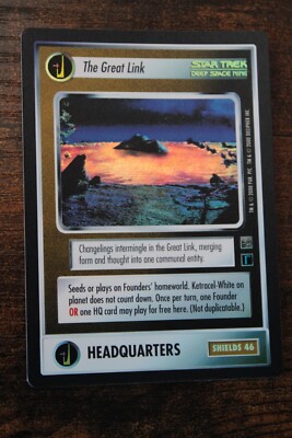 Star Trek CCG - Reflections - The Great Link - SR Foil | eBay.de