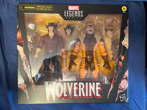 Wolverine 50th Marvel Legends Logan vs Sabretooth 6-Inch Action Figure ...