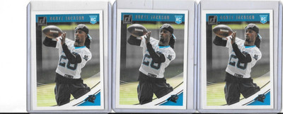 2018 DONRUSS DONTE JACKSON (3) ROOKIE CARDS / FREE SHIPPING | eBay