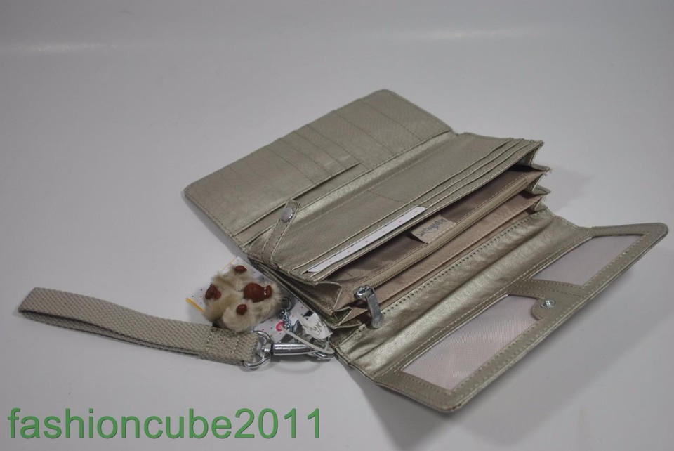 New With Tag Kipling RUBI Large Wallet / Wristlet with Furry Monkey | eBay