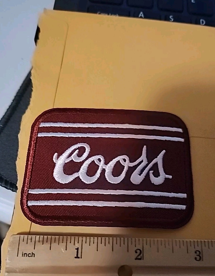 Coors Beer Embroidered Iron/Sew On Patch | eBay
