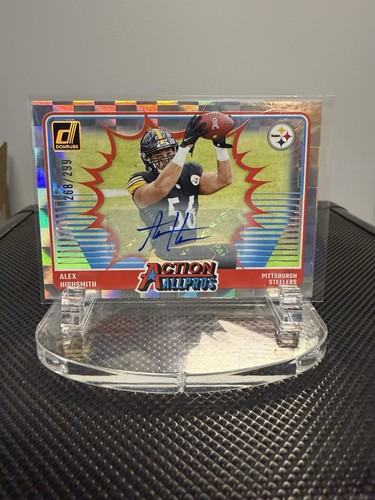 2024 DONRUSS ALEX HIGHSMITH ACTION ALL-PROS AUTO FOOTBALL CARD /299 ...
