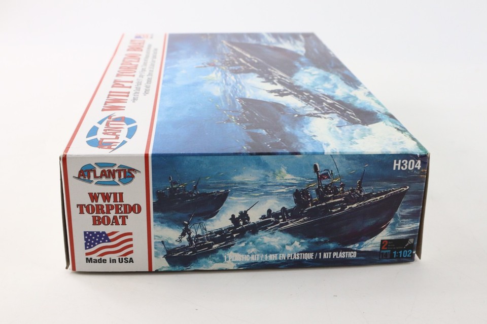 Atlantis 1/102 WWII PT Torpedo Boat Model Kit | eBay