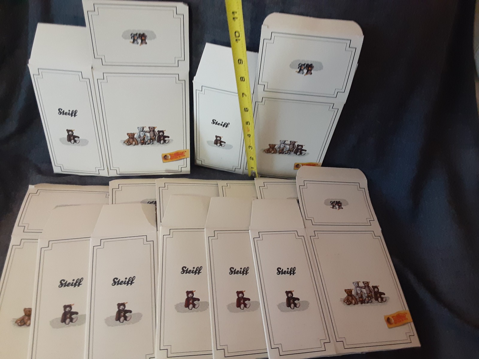 Eight Steiff Boxes 5"x6.5"x3.5" | eBay