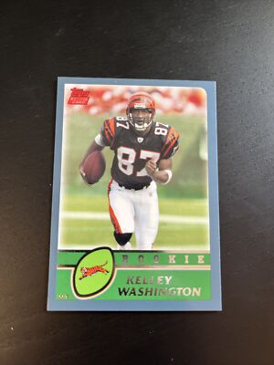 2003 TOPPS KELLEY WASHINGTON ROOKIE CINCINNATI BENGALS #322 | eBay