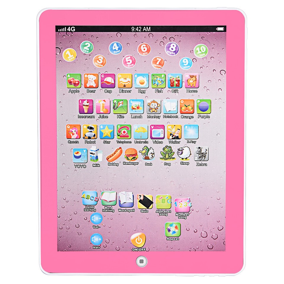 Kids Children Tablet IPAD Educational Learning Toys Gift For Girls Boys ...