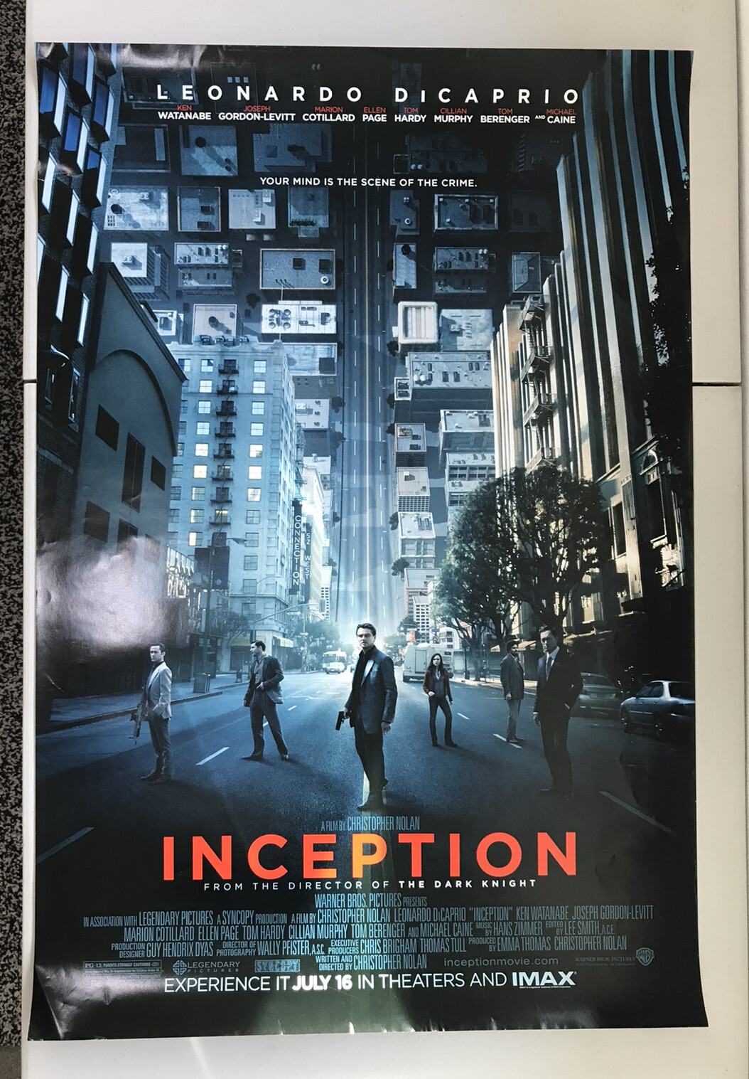 Inception Original Movie Poster