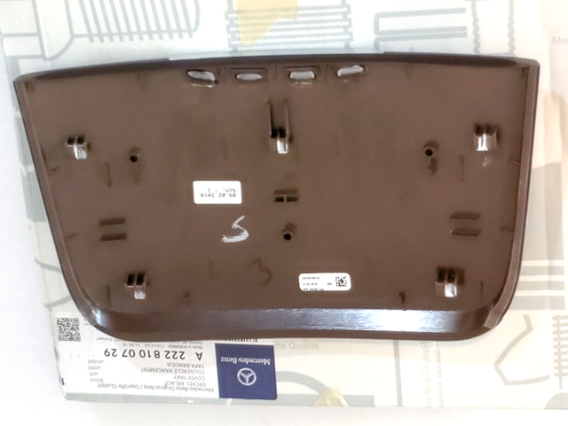 Genuine MERCEDES S550 Front Center Console Compartment Door 2228100729 ...