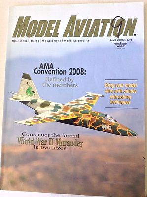 Model Aviation Magazine AMA Convention 2008 April 2008 041817nonrh | eBay