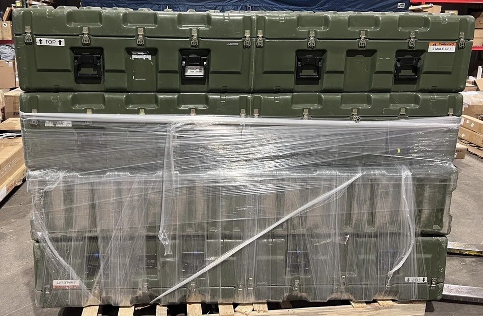 Long Hardigg Pelican Large Storage Case Transport Container Waterproof ...