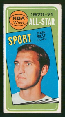 JERRY WEST / ALL-STAR 1970-71 TOPPS 70-71 NO 107 GOOD+/VG 61755 | eBay