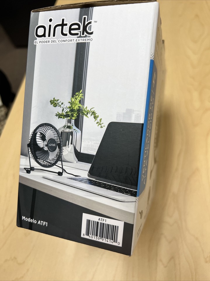 4” High Velocity Desk Fan Airtek | eBay