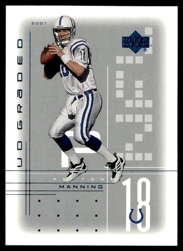 2001 UD Graded Peyton Manning Indianapolis Colts #15 | eBay