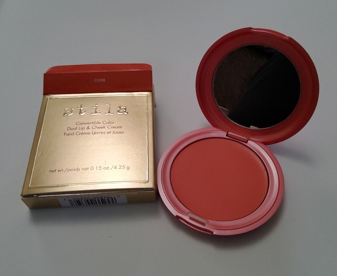 Stila Convertible Color Dual Lip & Cheek Cream Petunia Full Size 0.15 ...