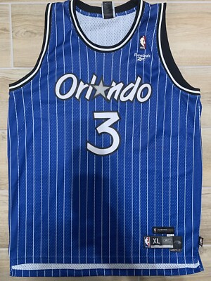 Men’s Orlando Magic Jersey Steve Francis NBA Hardwood Classics Reebok ...