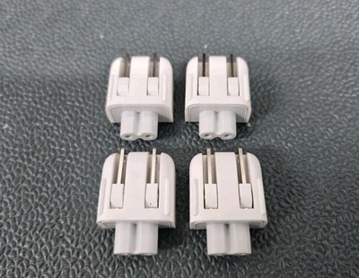 4 x Pcs Genuine Apple MagSafe AC Wall Adapter DUCKHEAD 2 PRONG PLUG 45W ...