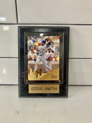 Ozzie Smith Plaque 1990 Pinnacle Hard Ball Heroes | eBay
