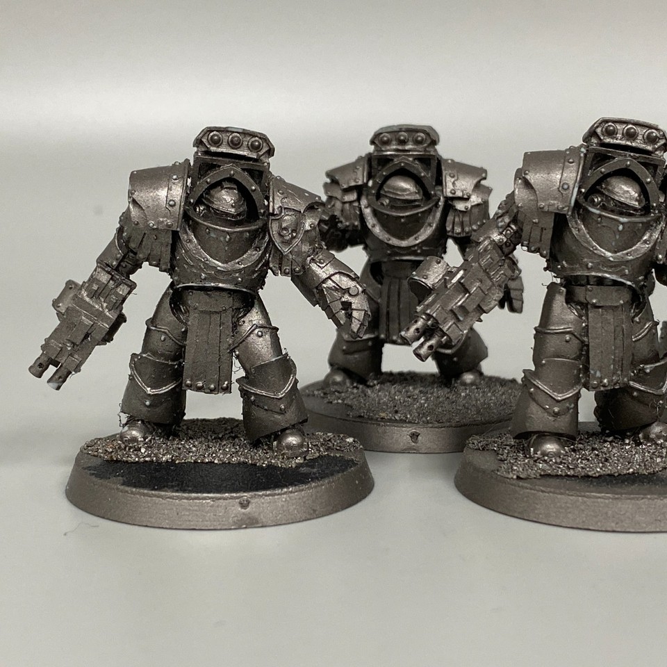 5 CONVERTED CATAPHRACTII TERMINATORS WARHAMMER 40K 40,000 HORUS HERESY ...