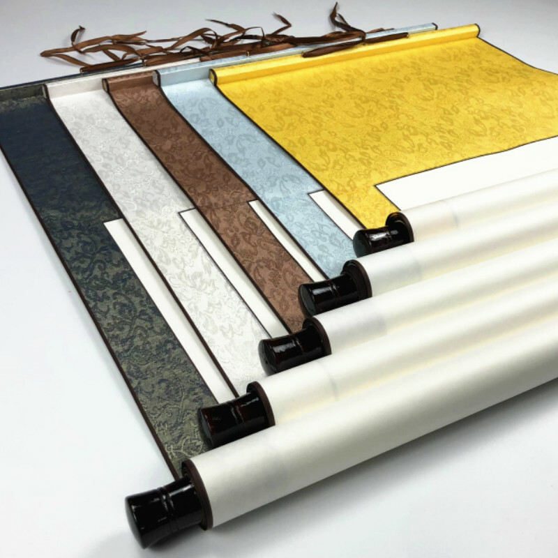 Chinese Xuan Paper Blank Scrolls Vertical Wall Scroll Art Calligraphy ...