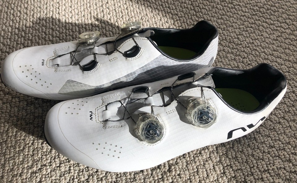 Northwave Extreme Pro 3 Carbon Road Cycling Shoes EU 45.5 White ...