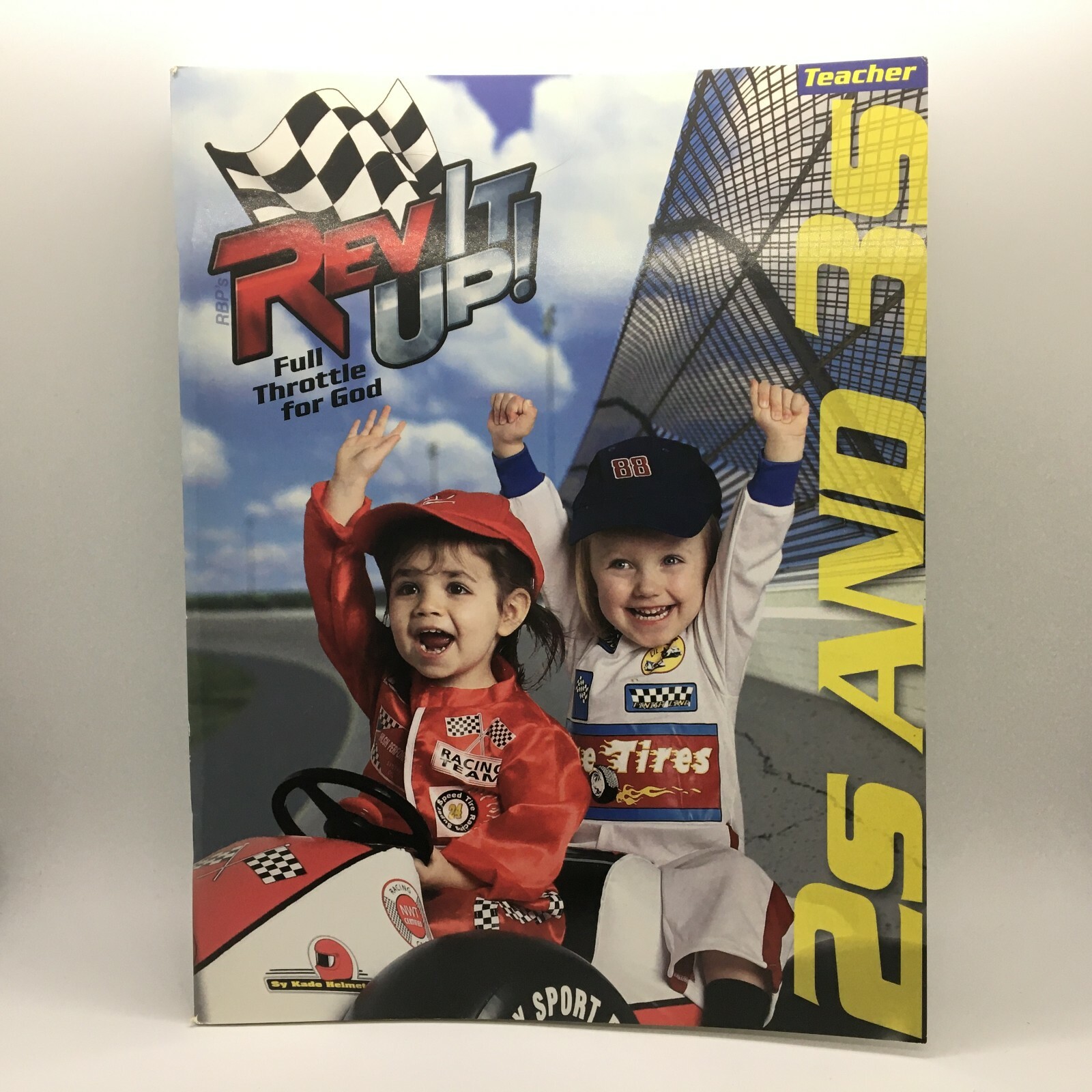 Regular Baptist Press NKJV Rev It Up Full Throttle for God Teacher 2&3 Yrs Old | eBay