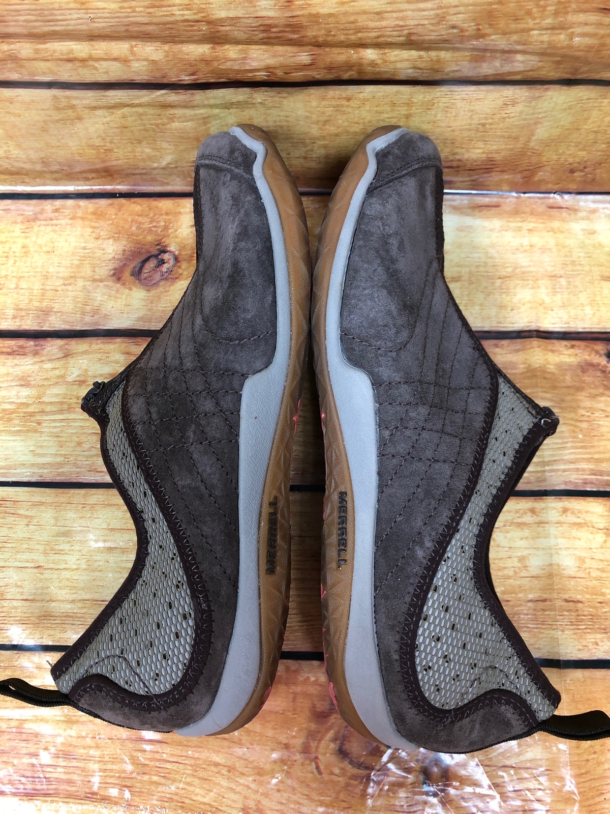 Merrell Lorelei Espresso Leather Front Zip Shoes J687… - Gem