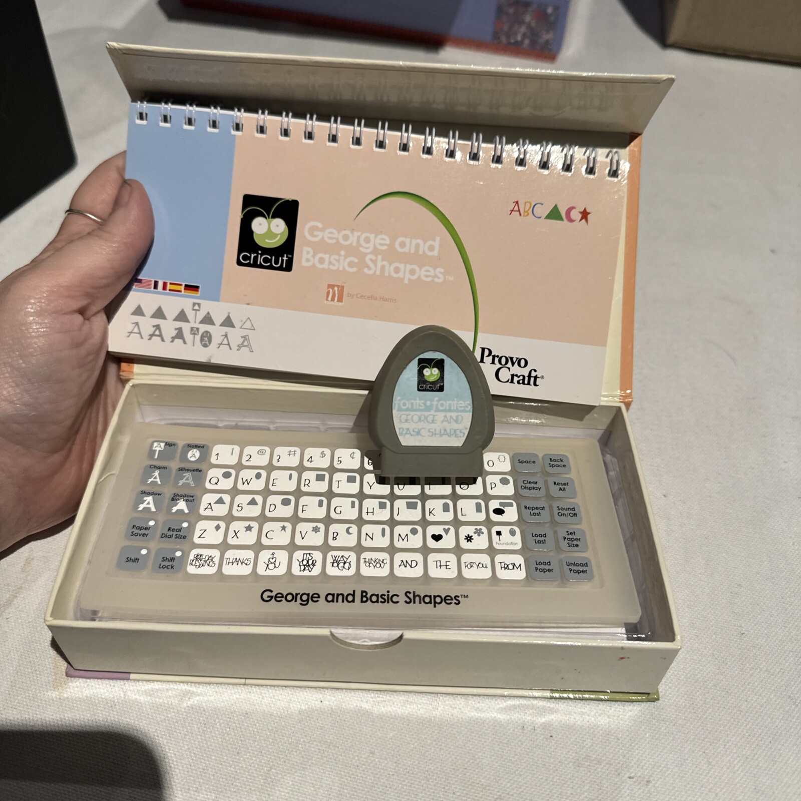 Cricut Cartridge - George And Basic Shapes - Used | eBay