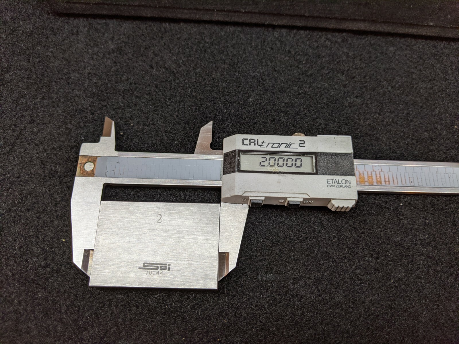 Etalon CALtronic 2 Swiss Made 0-6” Digital Calipers in Good Working ...