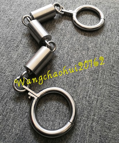 Aggravate Stainless Steel Shackle Fetter Restraints Anklecuffs Torture ...