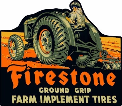 Firestone Farm Tires Laser Cut Metal Advertising Sign | eBay