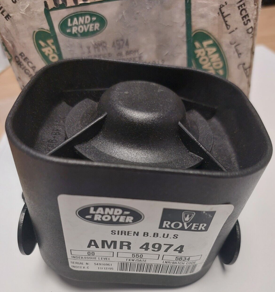 LAND ROVER DISCOVERY DEFENDER SOUNDER ANTI Theft BURGLAR ALARM SIREN ...