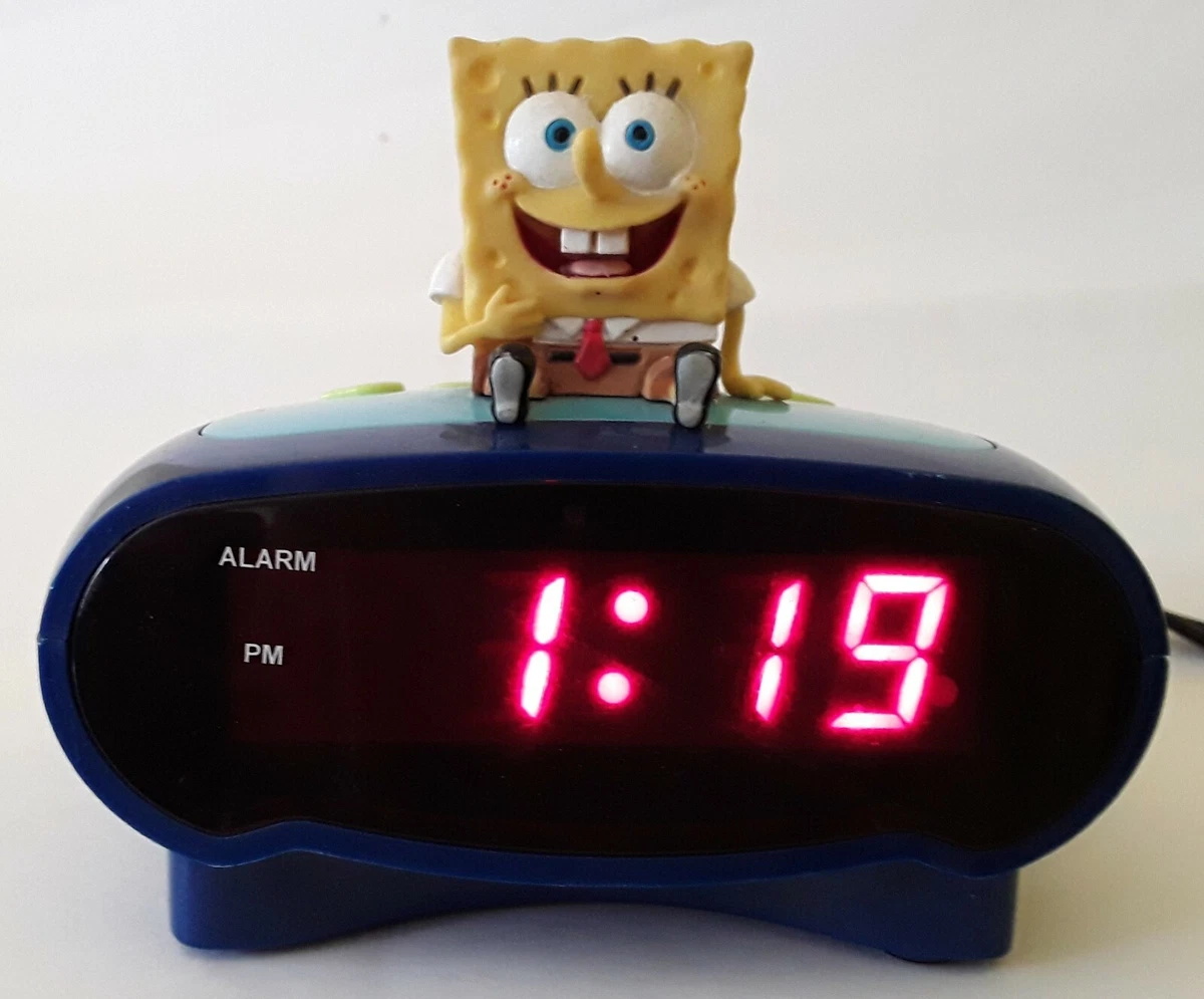 Led Alarm Clock Spongebob