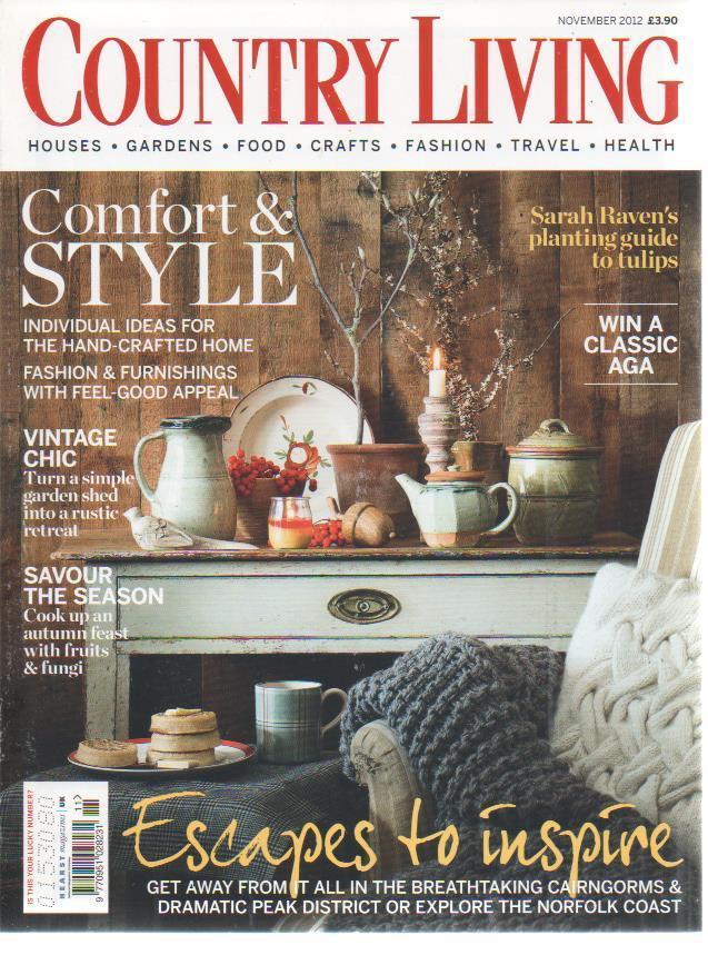 Country Living Magazine Covers 2012 Home & Garden Country Living