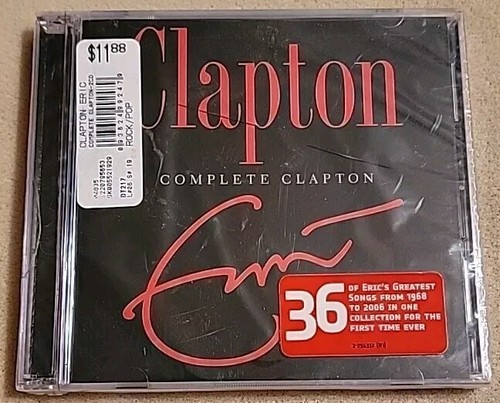 NEW Eric Clapton: Complete Clapton (CD, 2007) 2-Disc Set, 36 Songs ...