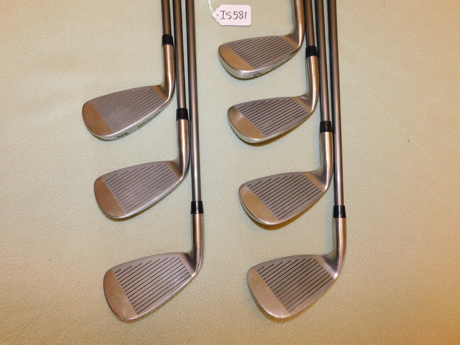 Wilson Pro Staff OS Oversize 3-9 Iron Set- Regular Flex IS581 | eBay