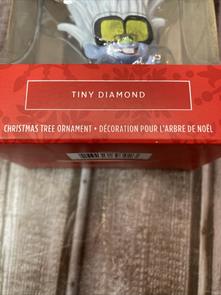 hallmark red box christmas ornament trolls world tour tiny diamond | eBay