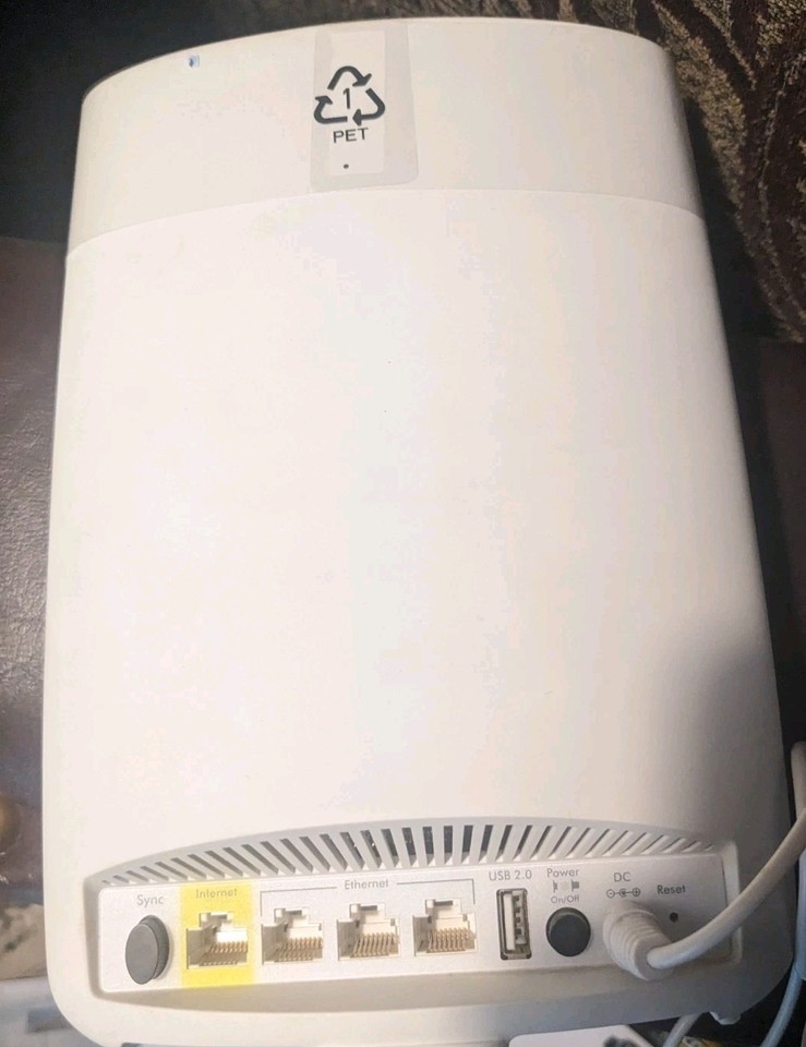 Netgear Orbi RBR50 AC3000 Tri-Band WiFI Mesh Router With Power Cord | eBay