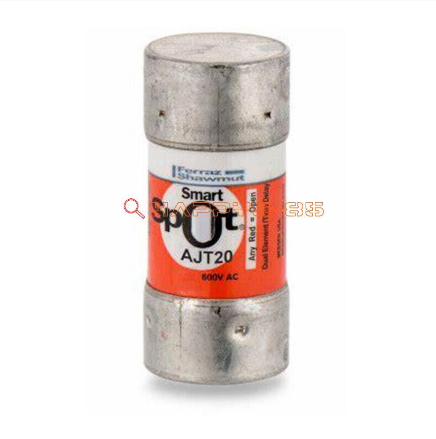 1PCS Ferraz Shawmut AJT20 600V 20 Amp (20A), Time Delay Class J Fuse ...