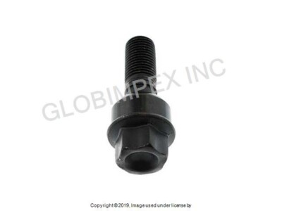 PORSCHE (1997-2016) Lug Bolt for Alloy Wheel - Black (50 mm) FEBI ...